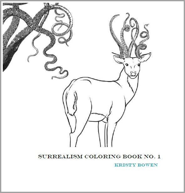 surrealism.coloring book